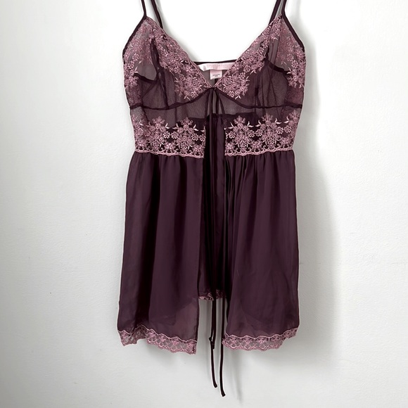 Victoria's Secret | Intimates & Sleepwear | Victorias Secret Tie Front ...